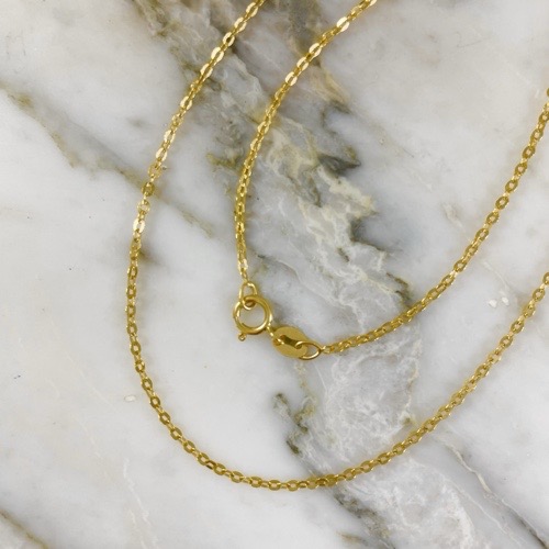 Chain Hoops 1MM 50Cm | Joyería Londres