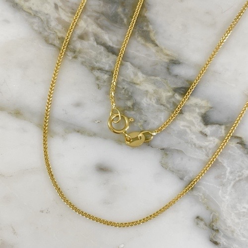 Fox Tail Chain 1MM 40 Cm | Joyería Londres