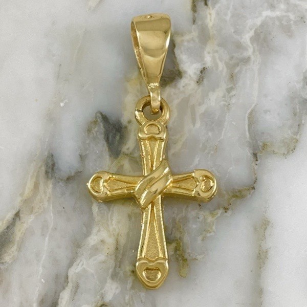 Solid Resurrection Cross Pendant | Joyería Londres