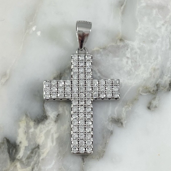 Shiny Cross Pendant | Joyería Londres